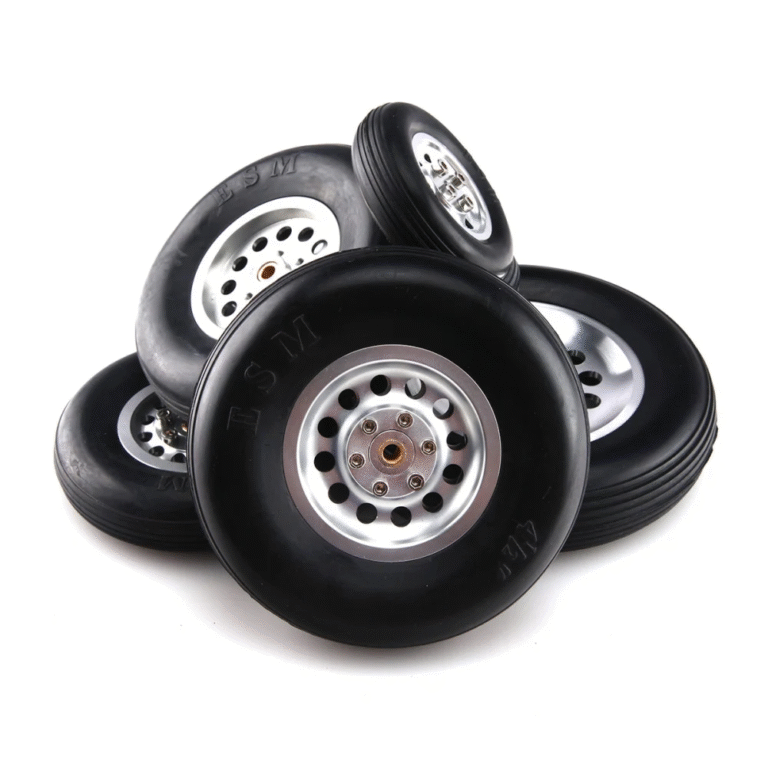 Premium RC Alloy Wheels In Pepperpot Design For Planes
